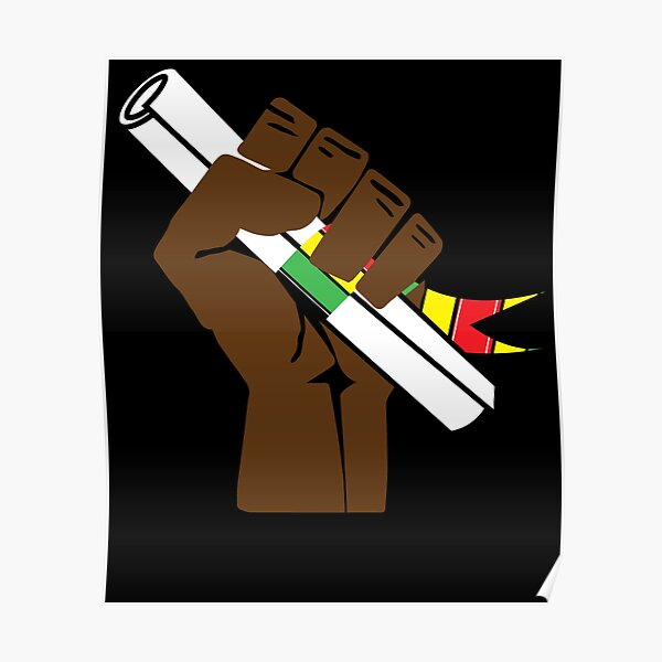 "Knowledge Is Power - Black Excellence Graduation Degreed" Poster by ...