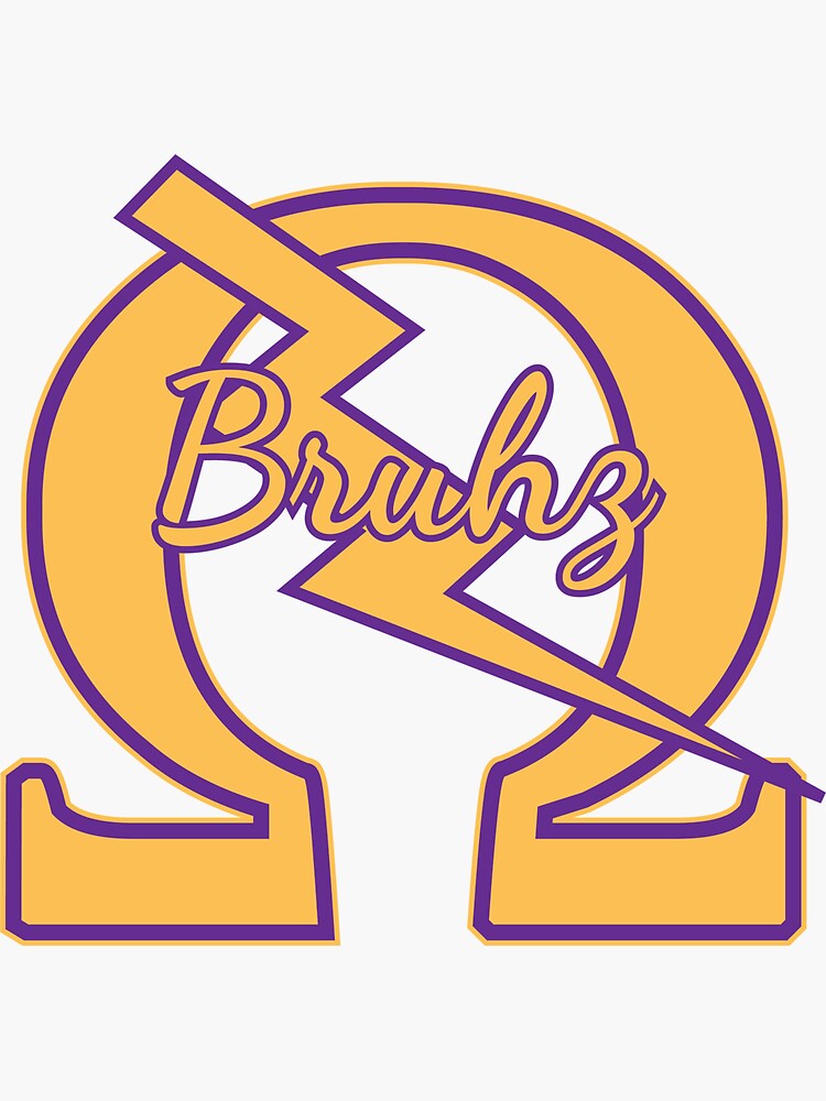 "1911 OMEGA QUE DOG ROO NASTY DAWG PSI PHI" Sticker for Sale by ...