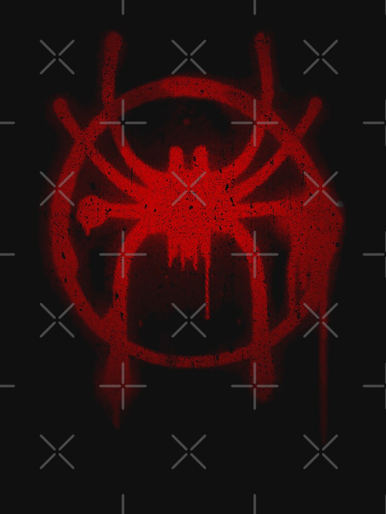 "Miles Morales Spider Symbol" T-shirt for Sale by huckblade | Redbubble ...