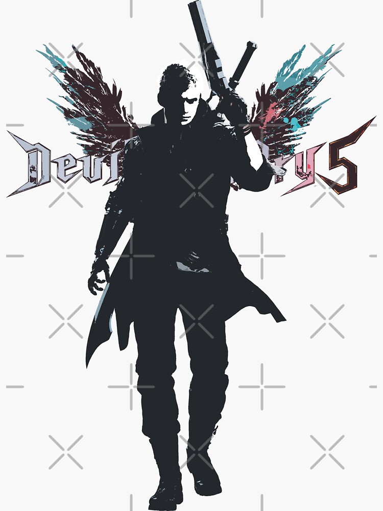 "DMC 5 - Nero" Sticker by BrandStorm | Redbubble
