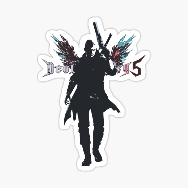 "DMC 5 - Nero" Sticker by BrandStorm | Redbubble