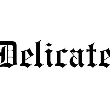 "Delicate - Reputation Taylor Swift" Sticker for Sale by bombalurina ...