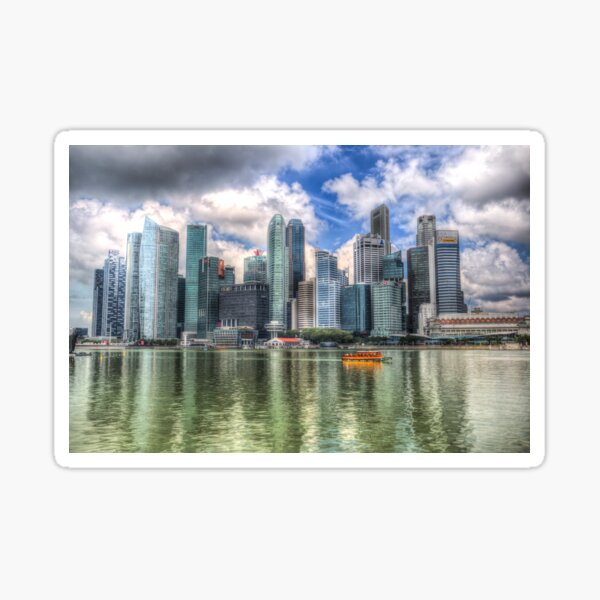 "Singapore Marina Bay Sands" Sticker by bejacs | Redbubble