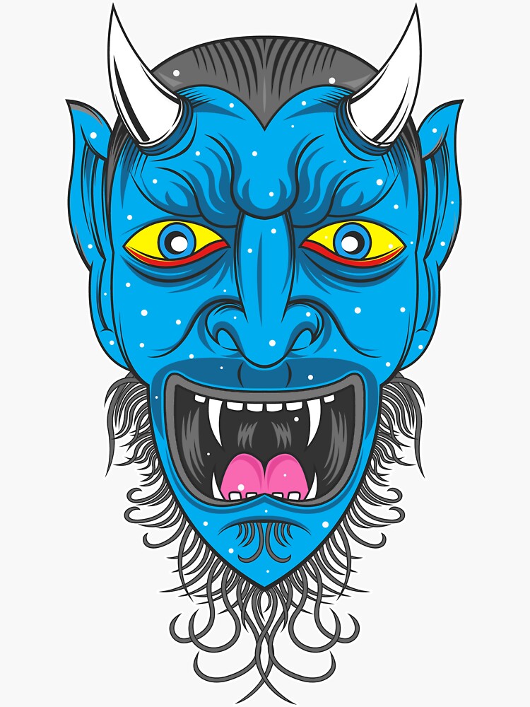 "Classic Devil Illustration" Sticker for Sale by newimagedepot | Redbubble