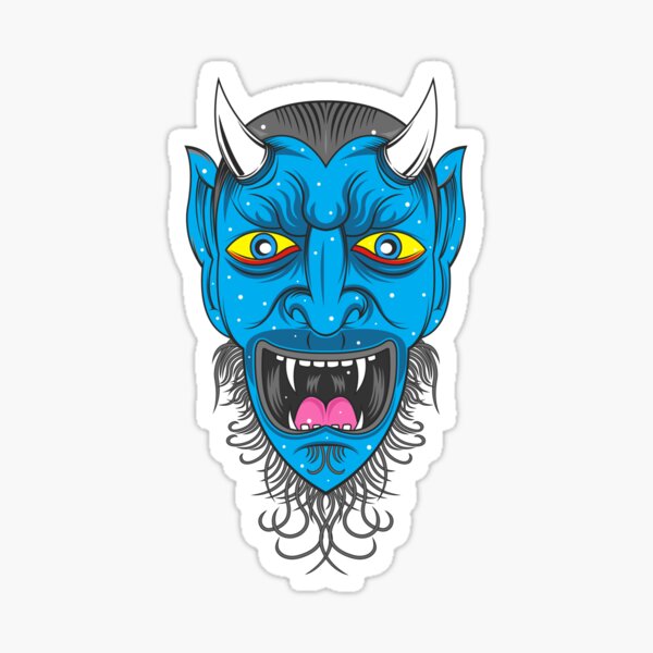 "Classic Devil Illustration" Sticker for Sale by newimagedepot | Redbubble