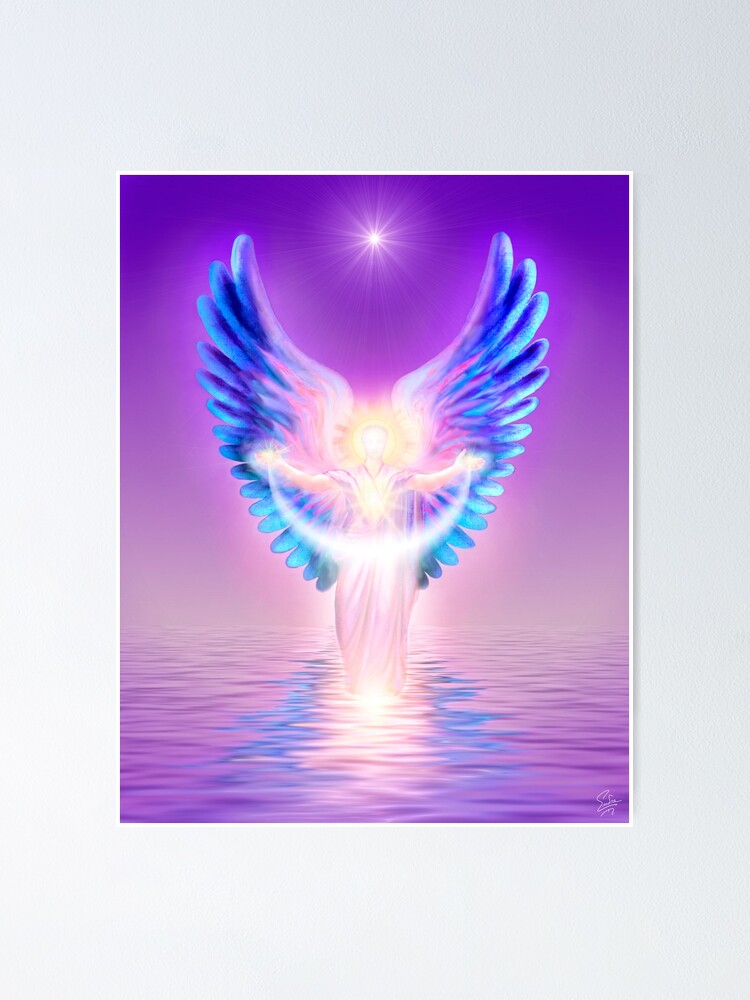 "The Angel Of Divine Protection" Poster by Endre | Redbubble