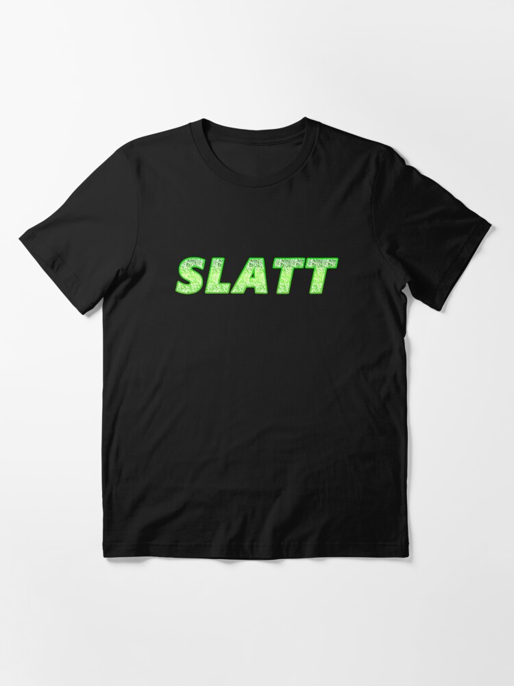 "Slatt Glow Text " T-shirt for Sale by FabloFreshcoBar | Redbubble ...