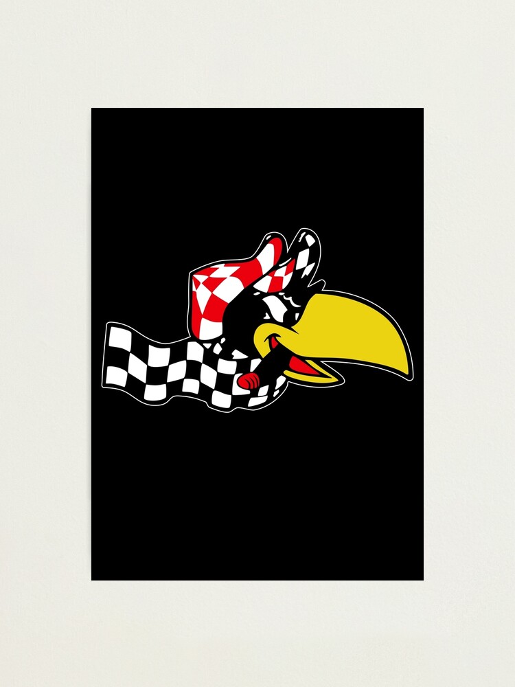 "Old Crow Hotrod Shirt Sticker Decal Mr Gasser" Photographic Print for ...