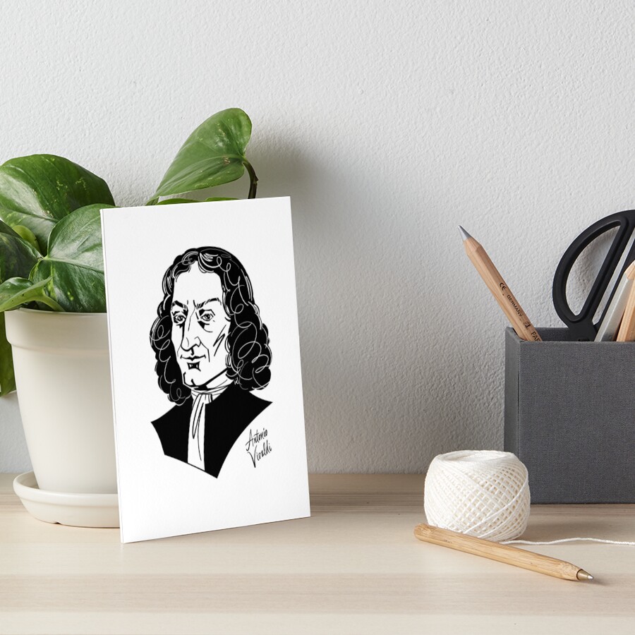 "Antonio Vivaldi" Art Print for Sale by irinaivanova | Redbubble