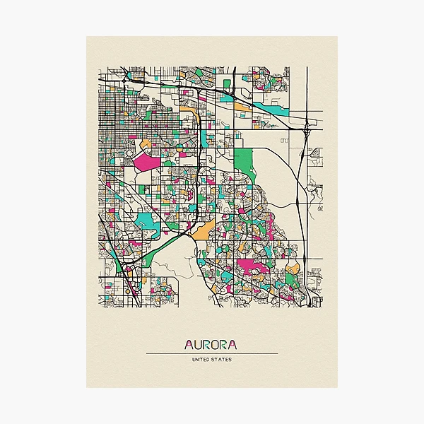 Aurora Colorado County Map Aurora Water Wild Horse Reservoir