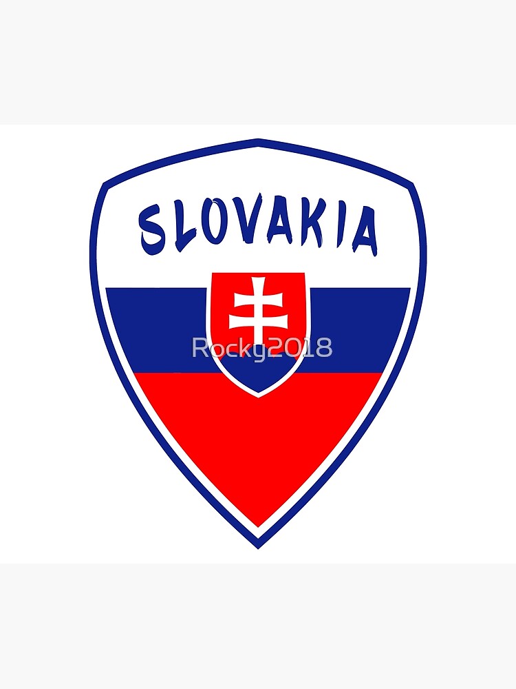 "Slovakia Coat of Arms / Gift National Colors Flag" Art Print for Sale ...