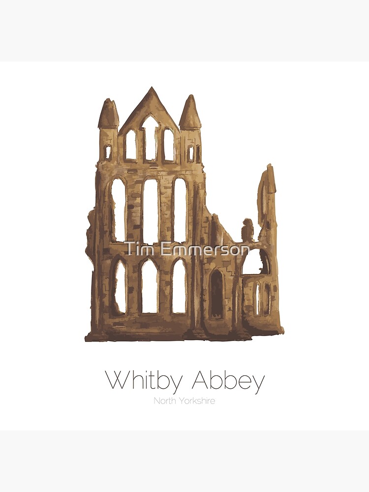 "Whitby Abbey" Art Print for Sale by timemmerson | Redbubble