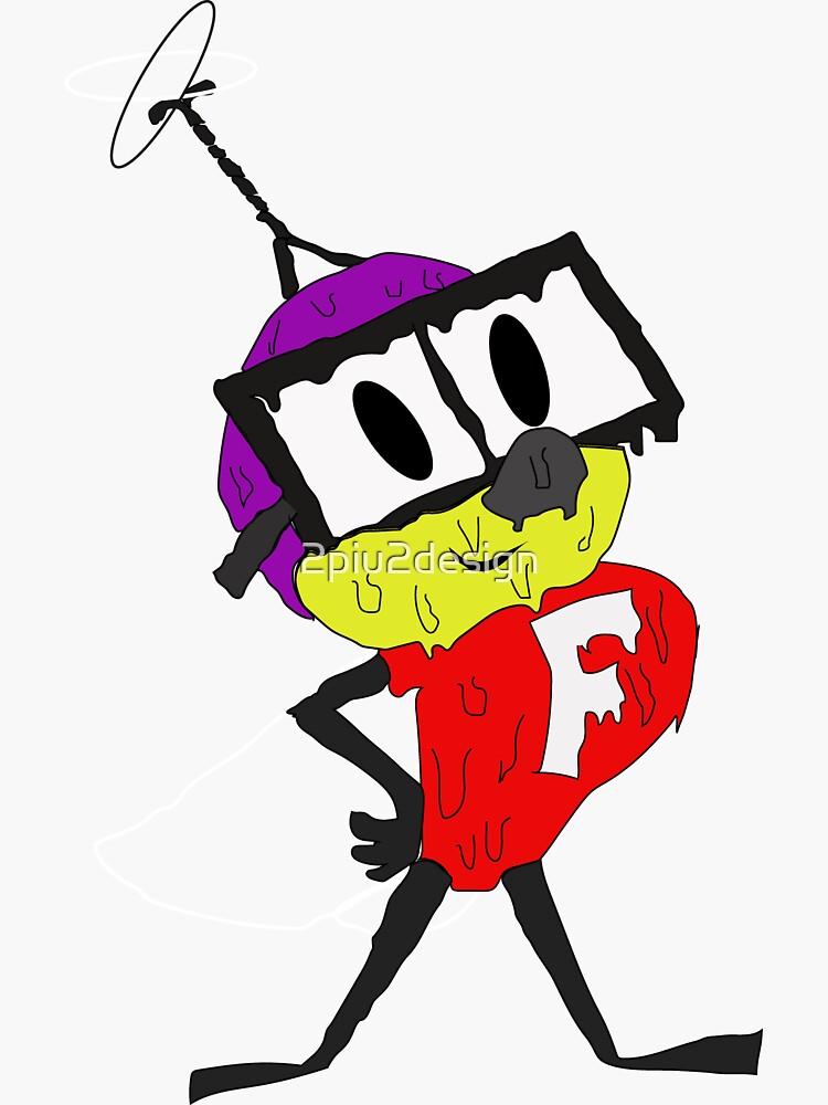 "fearless fly grime" Sticker for Sale by 2piu2design | Redbubble