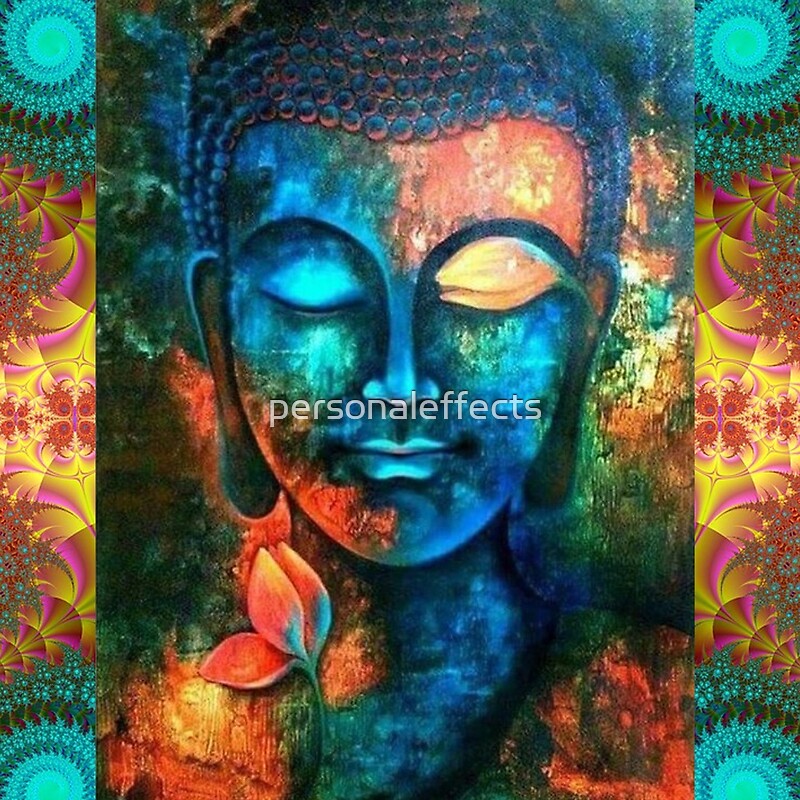 "Beautiful Colorful Buddha" by personaleffects | Redbubble