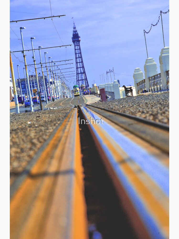 "Classic Vintage Blackpool Heritage Tram with Blackpool Tower - Great ...