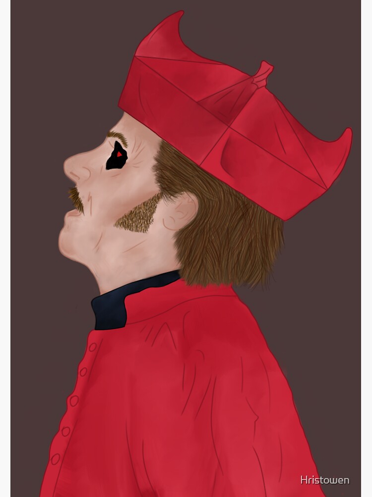 "Cardinal Copia" Sticker by Hristowen | Redbubble