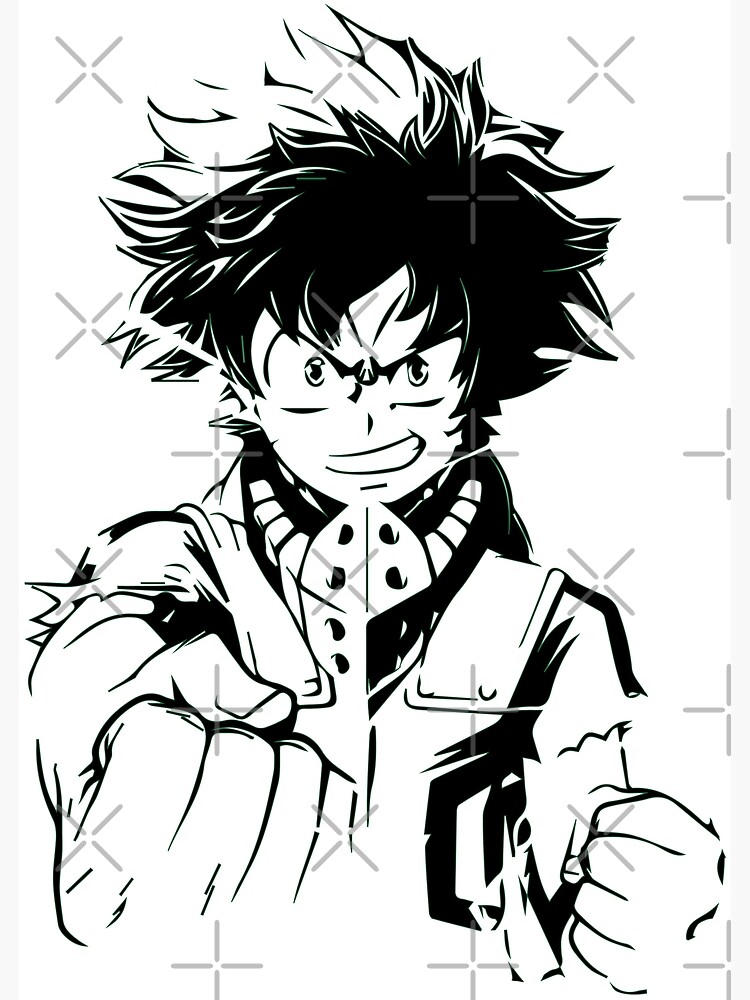 "Deku Fan art my hero academia" Art Print for Sale by gainzgear | Redbubble