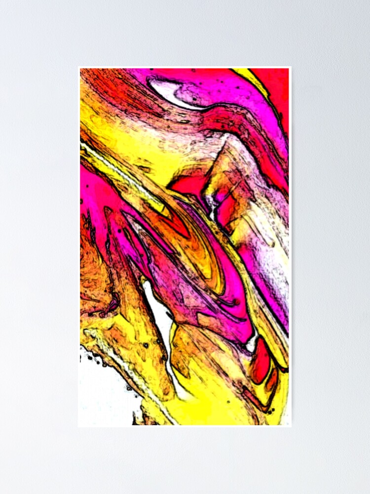 "Retro Landslide" Poster by Happy-and-Neat | Redbubble