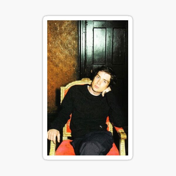 "Cillian Murphy " Sticker for Sale by Becca-1805 | Redbubble