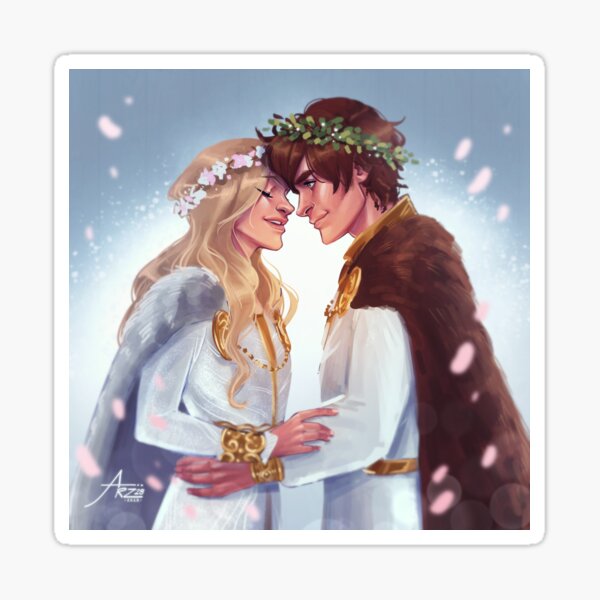 "Hiccup & Astrid Wedding" Sticker for Sale by arz28 | Redbubble