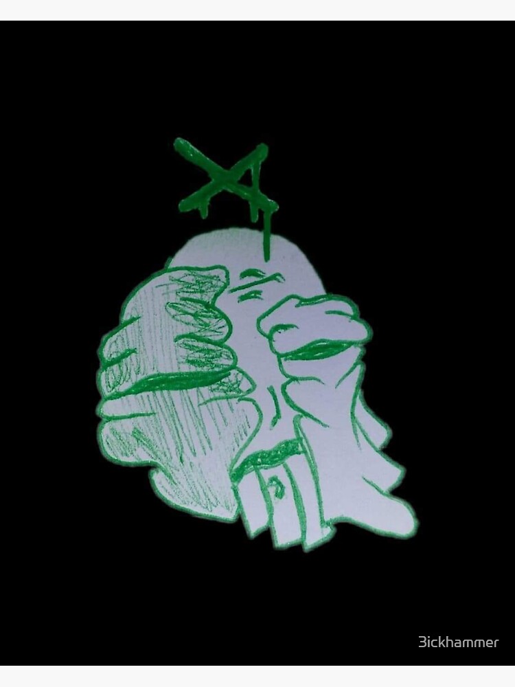 "Ice Cream Head" Sticker by 3ickhammer | Redbubble