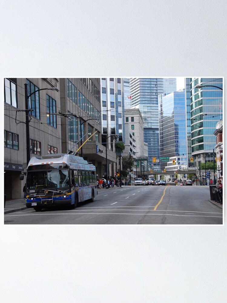 "Trackless Trolley" Poster by woodeye518 | Redbubble