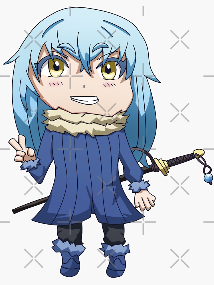 "Rimuru Tempest Chibi" Sticker for Sale by BaboobrazArt | Redbubble