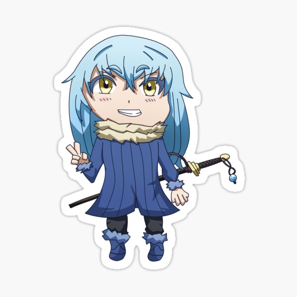 "Rimuru Tempest Chibi" Sticker for Sale by BaboobrazArt | Redbubble