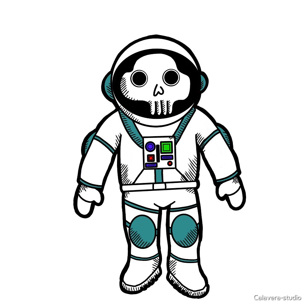 "Spacebones" by Calavera-studio | Redbubble