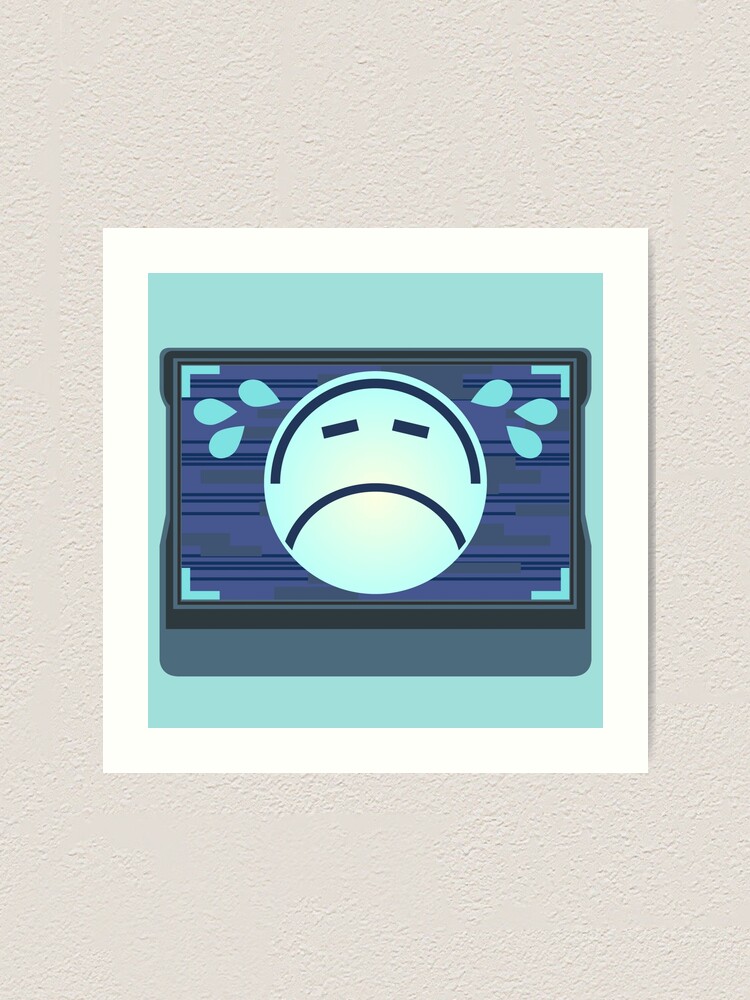 "Apex Legends - Pathfinder Sad Face" Art Print by BitRadical | Redbubble