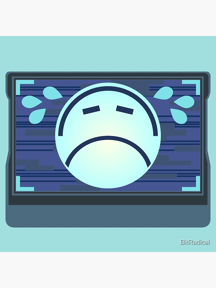 "Apex Legends - Pathfinder Sad Face" Art Print by BitRadical | Redbubble