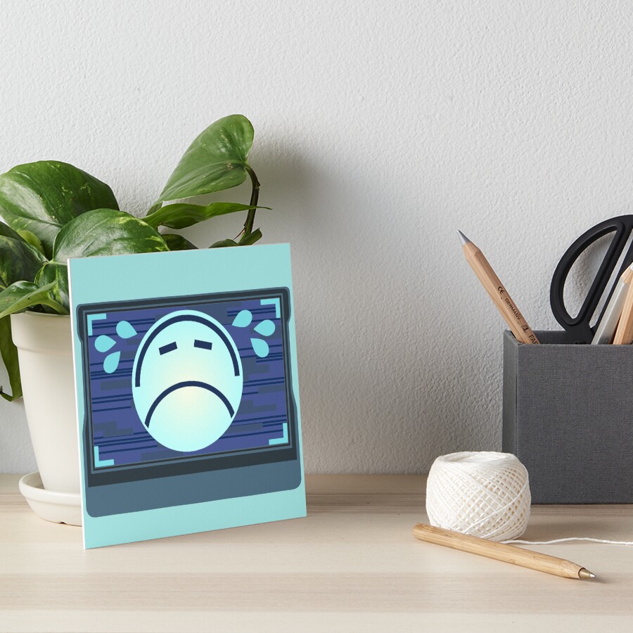 "Apex Legends - Pathfinder Sad Face" Art Board Print by BitRadical ...