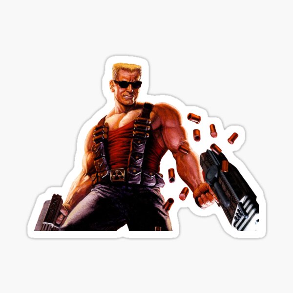Duke Nukem Stickers | Redbubble