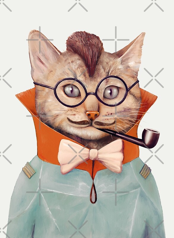 "Eclectic Cat" by AnimalCrew | Redbubble