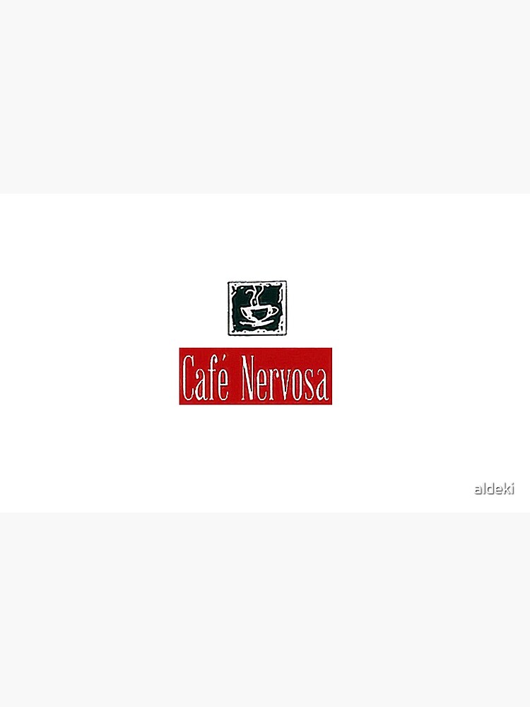 "Cafe Nervosa" Coffee Mug for Sale by aldeki | Redbubble