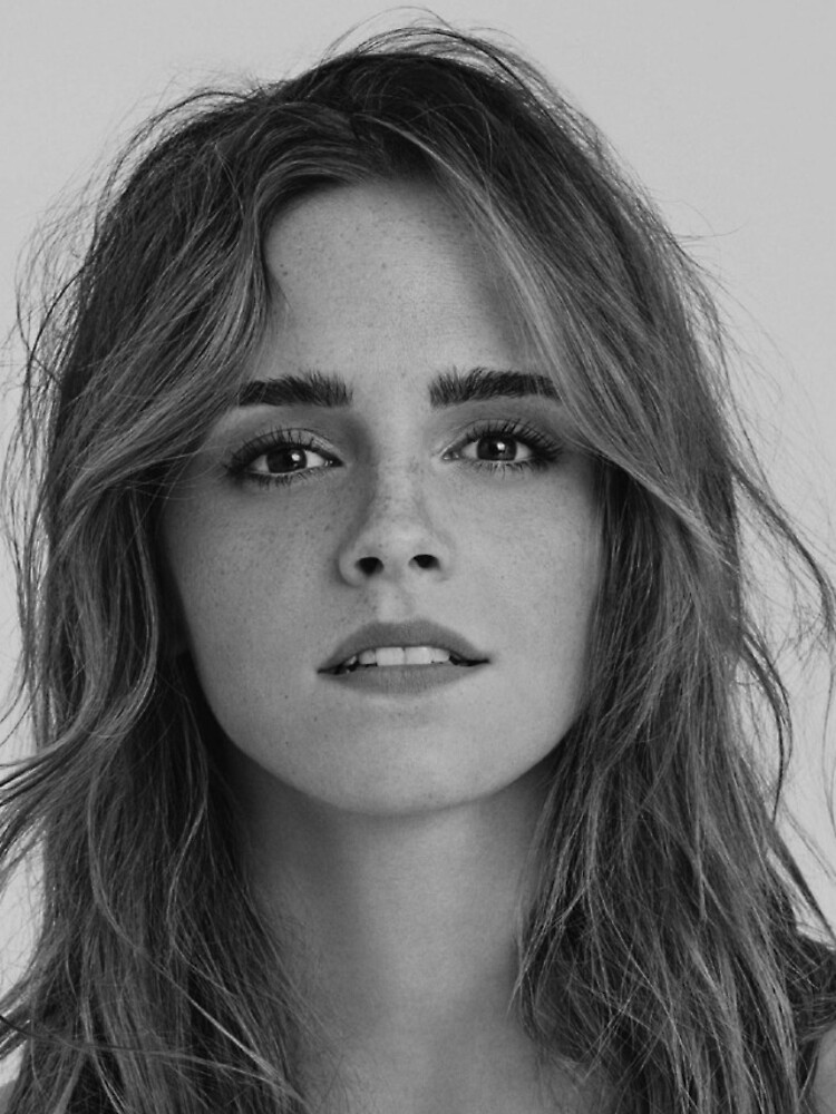 Emma Watson Behang Zwart En Wit Emma Watson Fanspage Added A New