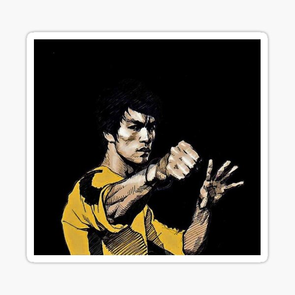 Bruce Lee Stickers | Redbubble