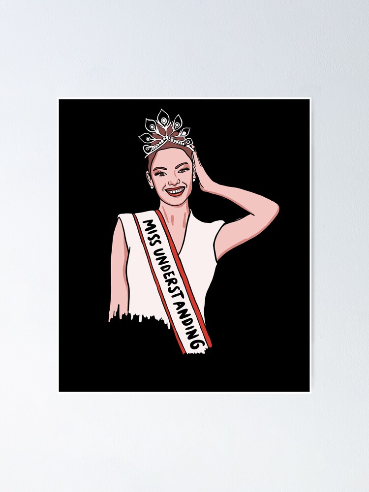"Miss Understanding" Poster for Sale by isstgeschichte | Redbubble