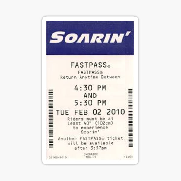 Fast Pass Stickers | Redbubble