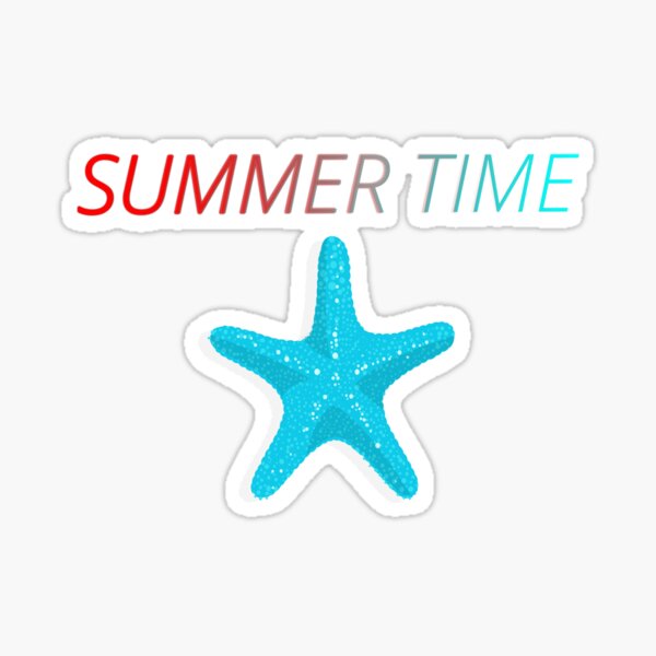 "Summer time" Sticker for Sale by Pointe | Redbubble