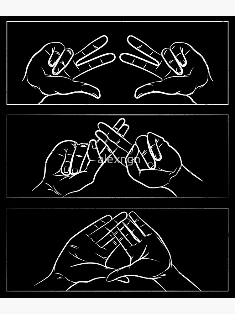 "Kpop Army Hand Symbol T-Shirt" Poster for Sale by alexngn | Redbubble