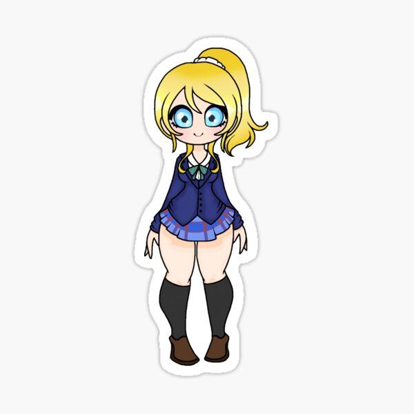 "LLSIP LoveLive School Idol Project - Eli" Sticker for Sale by KiNi ...