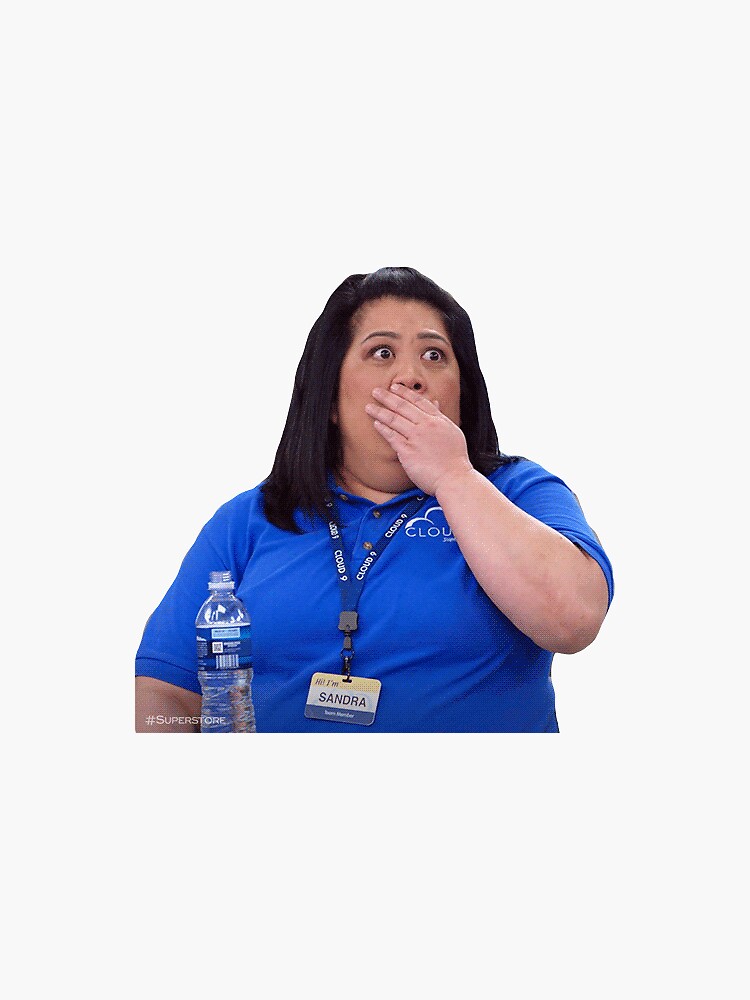 "gasp" Sticker by vicuni | Redbubble