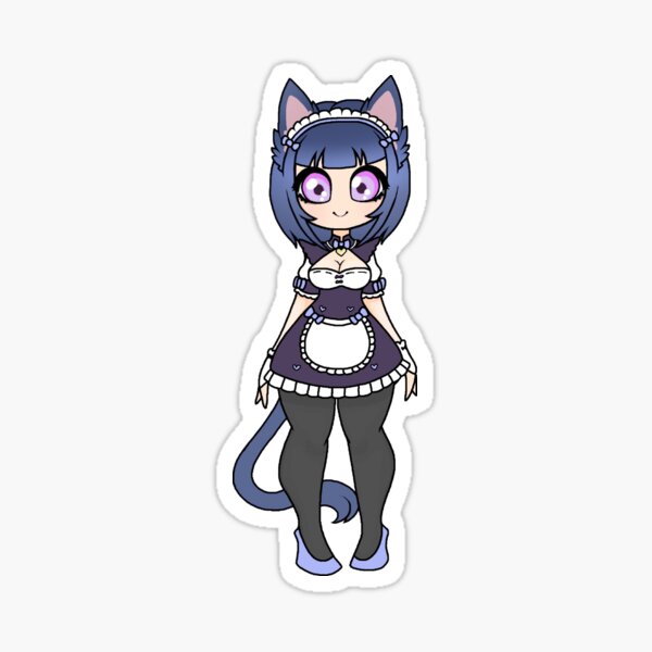 "Nekopara - Shigure" Sticker for Sale by KiNi-Creations | Redbubble