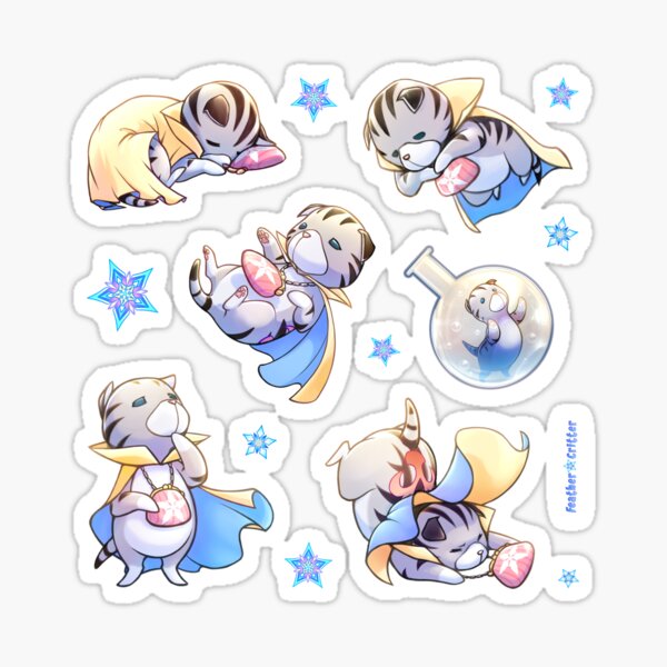 "Chirithy Sticker Sheet" Sticker for Sale by FeatherCritter | Redbubble