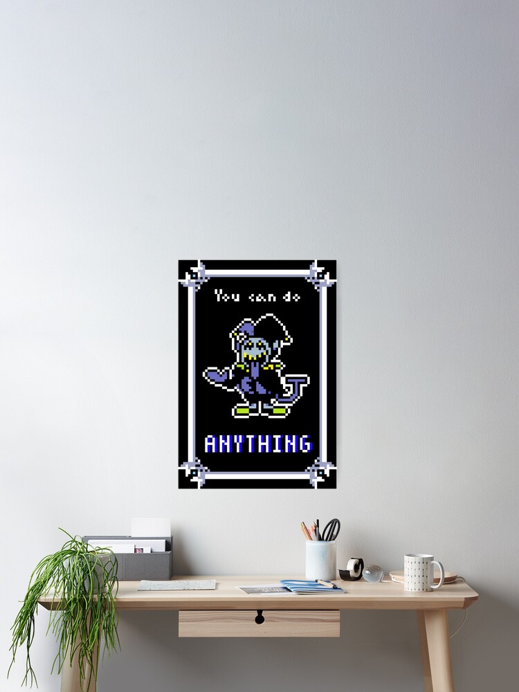 "Jevil- Deltarune Inspirational Poster" Poster for Sale by JoeyTheBoey ...