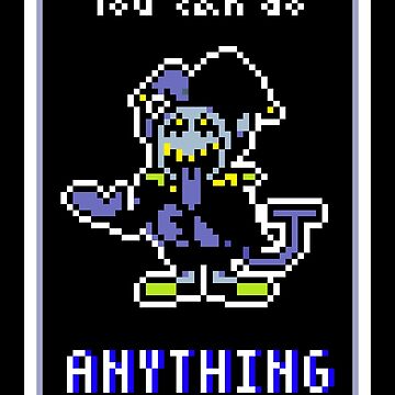 "Jevil- Deltarune Inspirational Poster" Poster for Sale by JoeyTheBoey ...