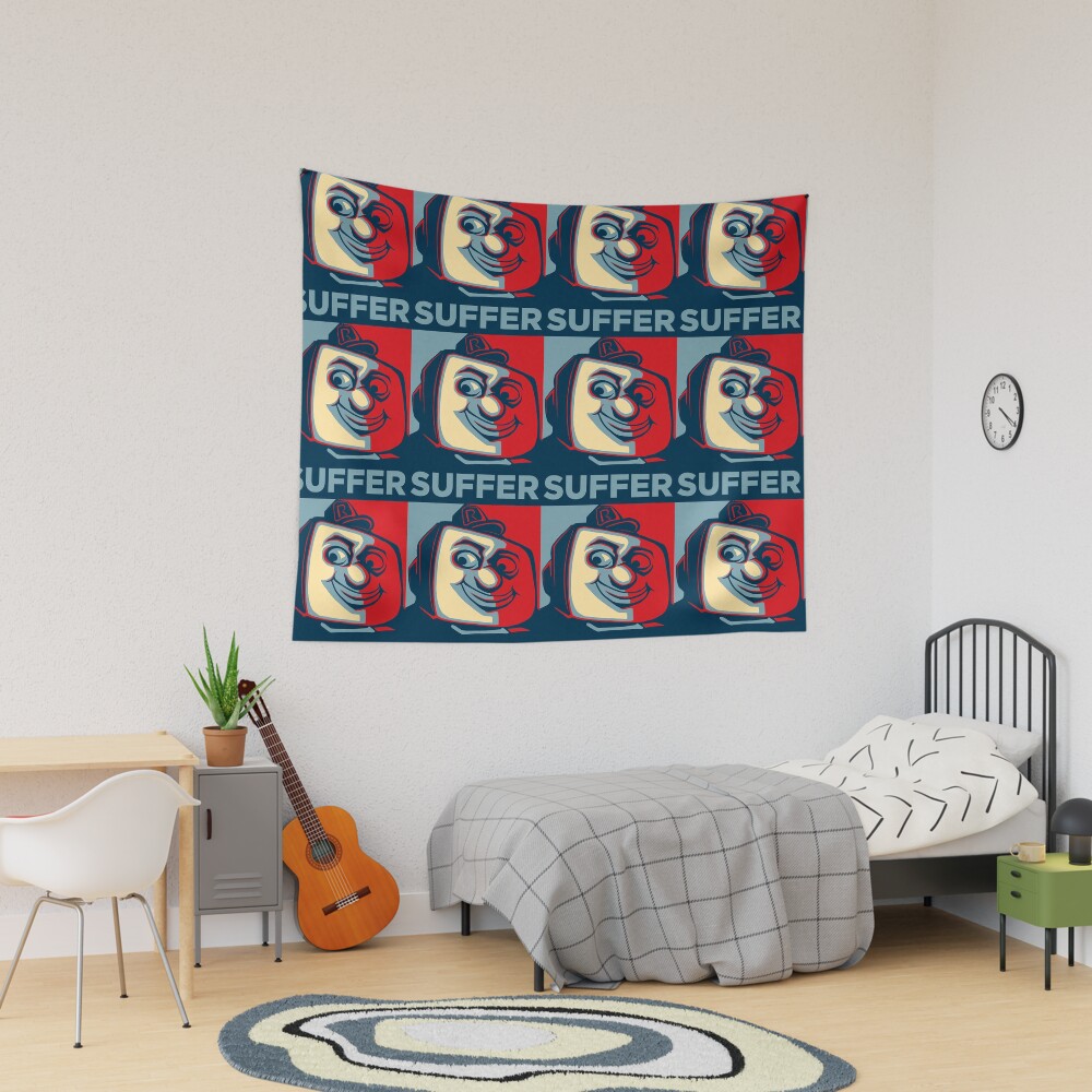 "Suffer- RPI SIS Man" Poster for Sale by caessar | Redbubble