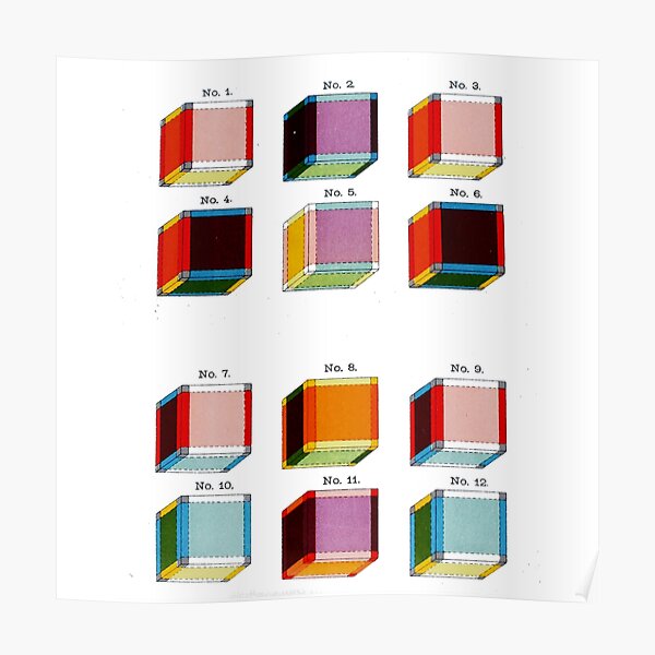 "Tesseract examples" Poster for Sale by Thud71 | Redbubble