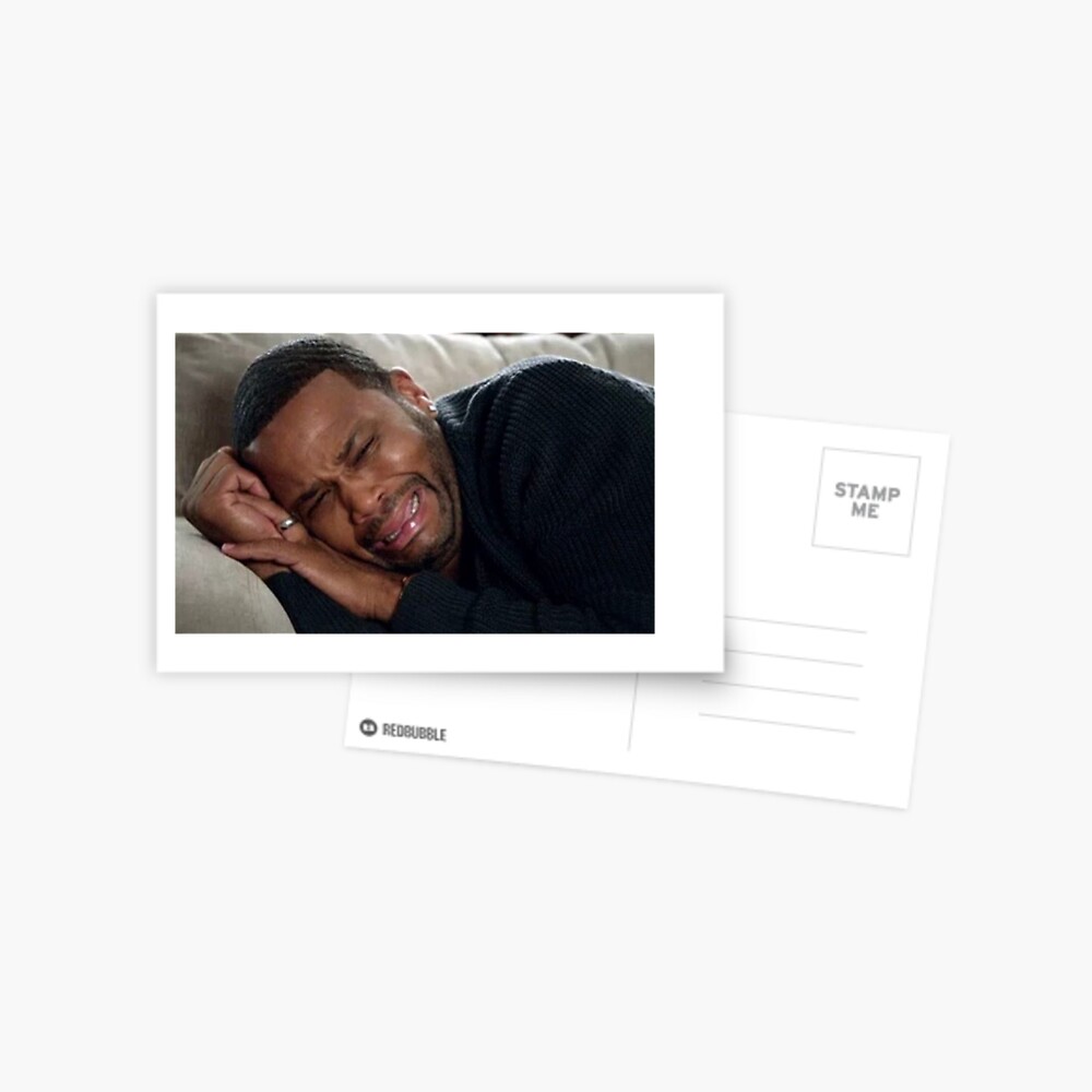 "Crying Meme" Postcard by debracornell97 | Redbubble
